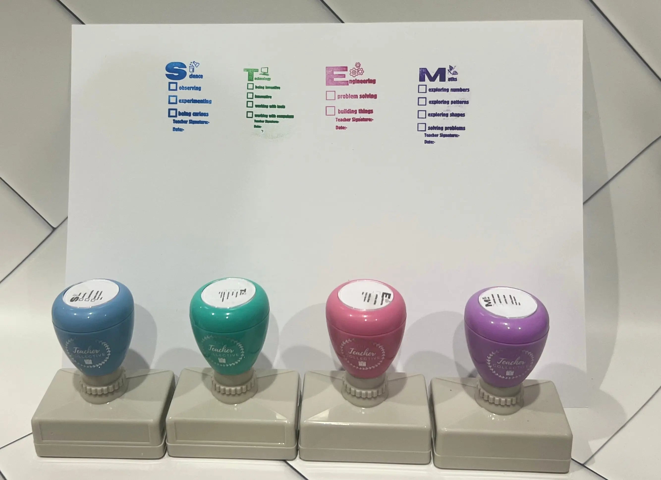 STEM stamp collection (pre order) - The Teacher Collective